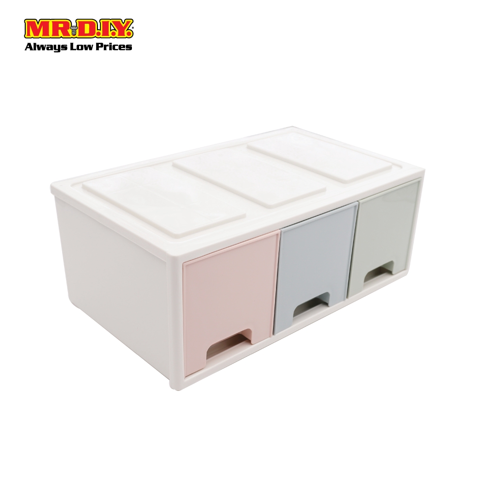 MR.DIY 3 Drawers Storage Box (32cm) | Shopee Malaysia
