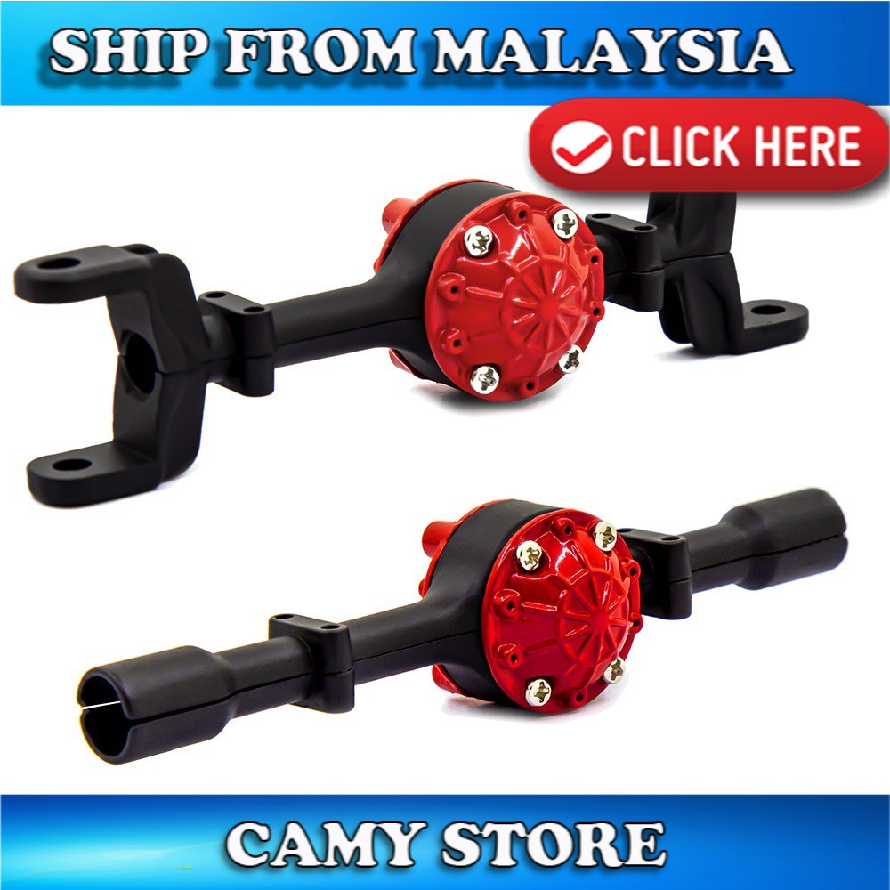 WPL D12 Upgrade Truck Metal Front and Rear Axle Housing Suzuki Pick Up ...
