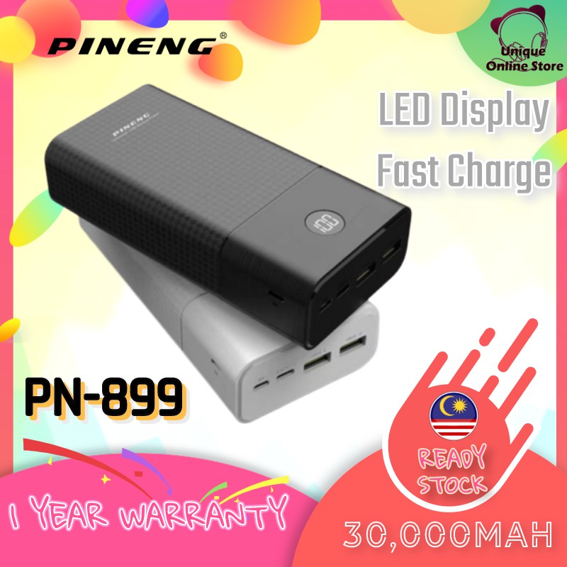 100% Original Pineng PN-899PD 30000Mah Quick Charge 3.0 Powerbank ...