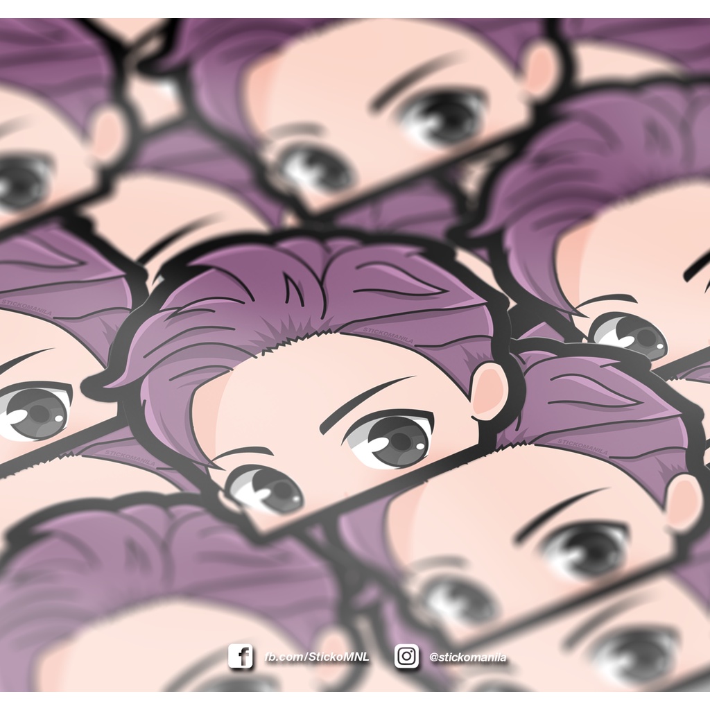 Sticko Manila : BTS TinyTan - RM (Peeker) | Shopee Malaysia