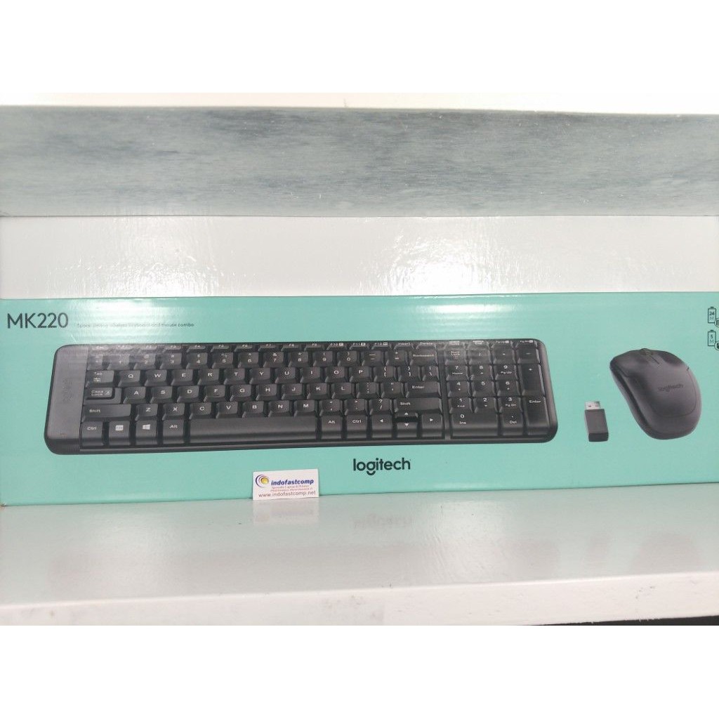 Logitech Wireless MK220 Combo Mouse Keyboard | Shopee Malaysia