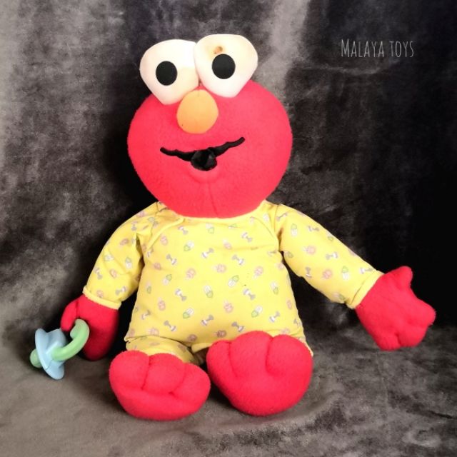 Fisher Price Elmo Talking & Pacifier 12Inch | Shopee Malaysia