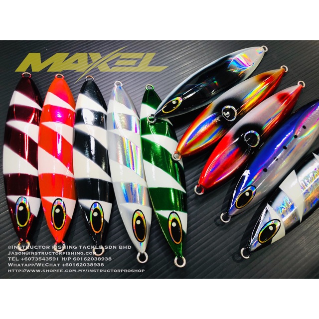 MAXEL DRAGONFLY TYPE-S 250G LIMITED SLOW JIGGING JIG |FISHING LURE ...