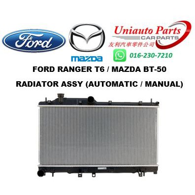 FORD RANGER T6 / MAZDA BT-50 ('12 - '16) RADIATOR ASSY (AUTO / MANUAL ...