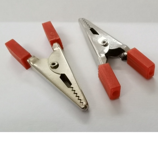 Crocodile Clip (Red) 47mm | Shopee Malaysia