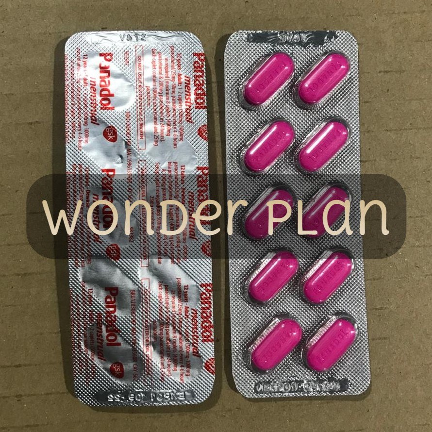 Panadol Menstrual Tablets 10s 1 Strips | Shopee Malaysia