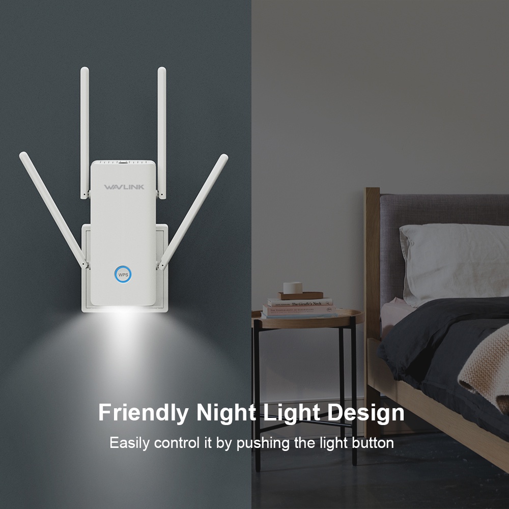 Wavlink AX1800 WiFi 6 Mesh Range Extender-Internet Booster, Dual Band ...