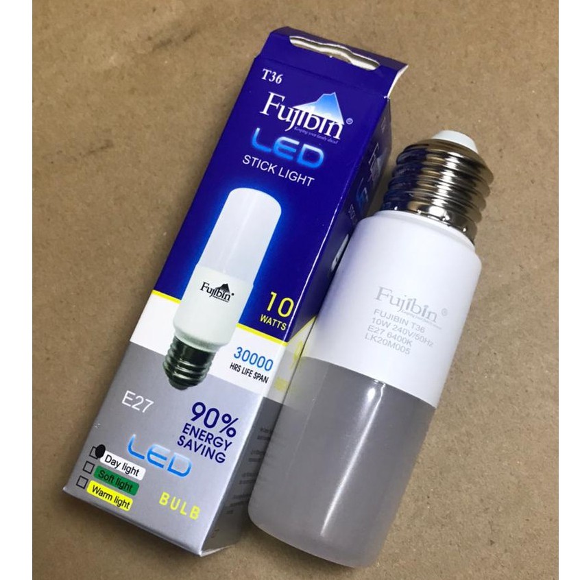 Fujibin LED Stick Light 10W Daylight T36 灯泡 | Shopee Malaysia