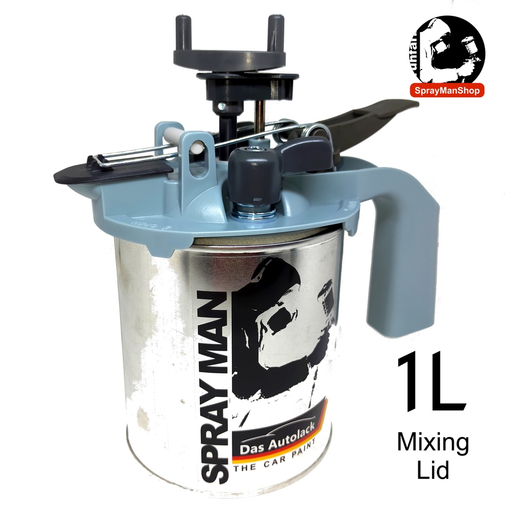 2K Paint Mixing System Agitator Lid For 1Qt/1L Paint Can | Shopee Malaysia