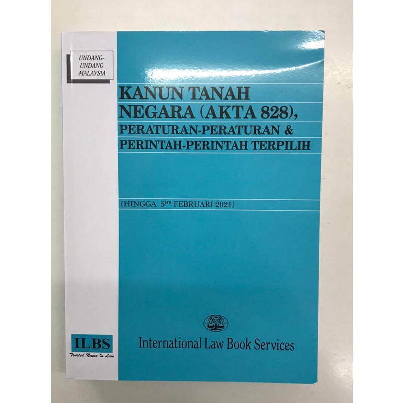 KANUN TANAH NEGARA AKTA 828 | Shopee Malaysia