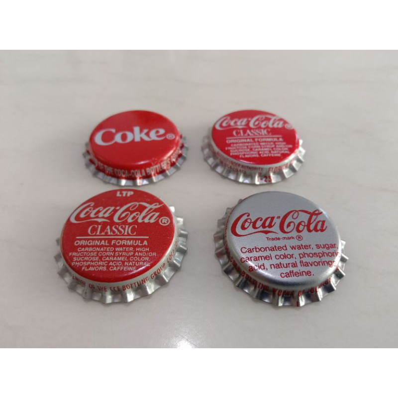 Coca Cola Coke USA Glass Bottle Caps collection | Shopee Malaysia