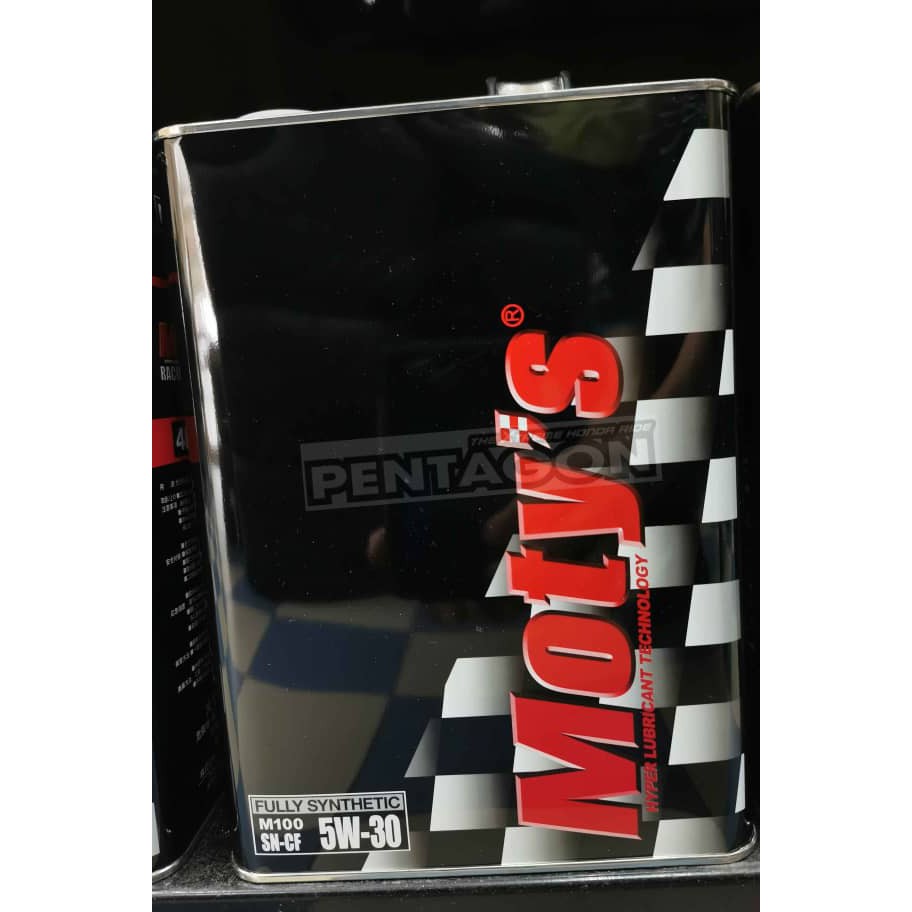 Moty's Fully Synthetic Engine Oil M100 5w40 5w30 (4L) Made In Japan ...