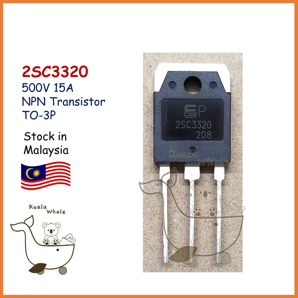 2SC3320 C3320 500V 15A NPN Transistor TO-3P 3320 | Shopee Malaysia