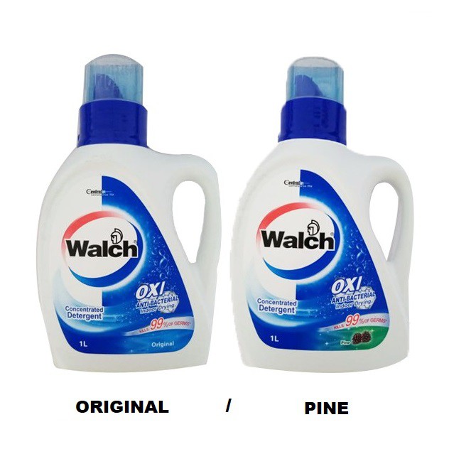 Walch Antibacterial Laundry Detergent (Bottle/ Refill Pack) | Shopee ...