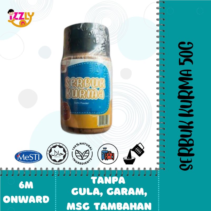 IZZLY NATURAL HOMEMADE BABYFOOD MAKANAN SIHAT BABY 6 BULAN SERBUK ...