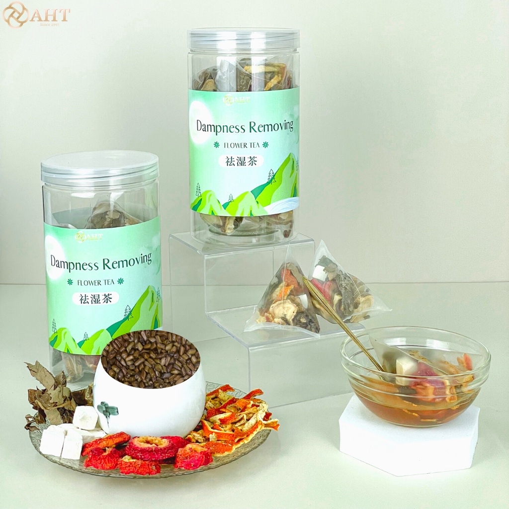 AHT Dampness Removing Flower Tea (10 sachets) 安辉堂 祛湿茶 养生花茶 花茶包 养生茶 天然花茶 ...