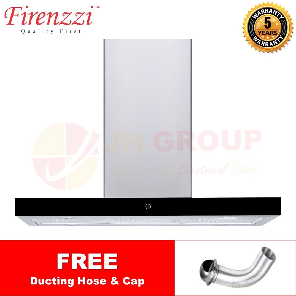 Firenzzi Island Stainless Steel Hood With Aluminium Filter Fch-9015 ...