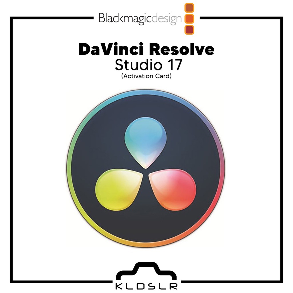 Blackmagic Design DaVinci Resolve 18 Studio (Activation Card ...