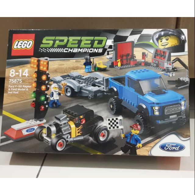 LEGO 75875 SPEED CHAMPIONS Ford F-150 Raptor & Ford Model A Hot Rod ...