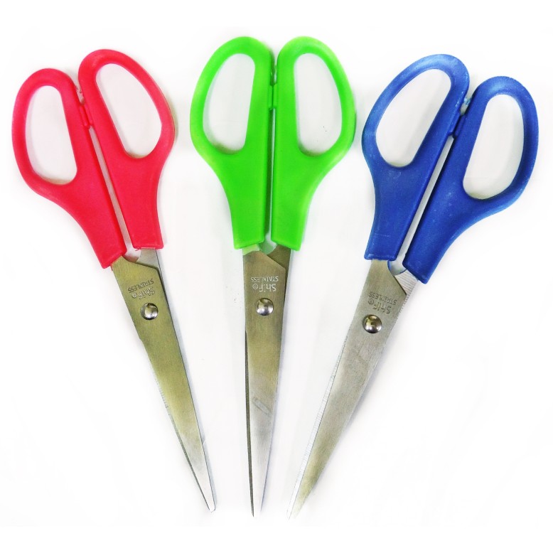 JOO HUAT Shif 6.5" Stainless Steel Scissors NO. 709 Paper Gunting ...