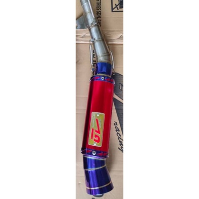 GL RACING💯 EXHAUST OPEN EX5 WAVE 125 KRISS 100 SRL 110 115 CLASS sym ...