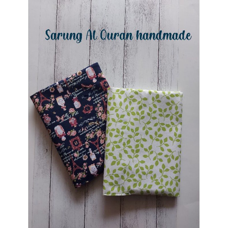 Handmade Sarung Al Quran/ Fabric Book Cover - Saiz A4. Sila baca ...