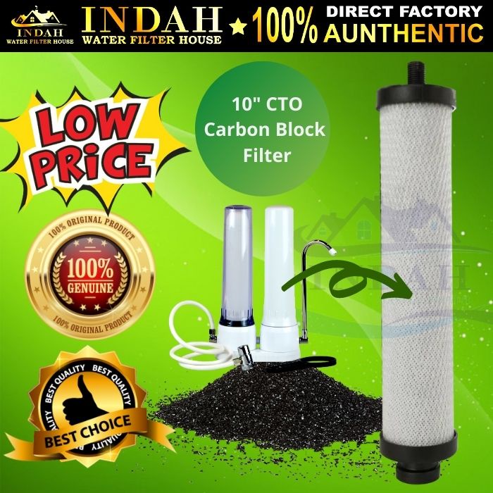 CTC Carbon Block Water Filter Replacement Filter Cartridge for Standard ...