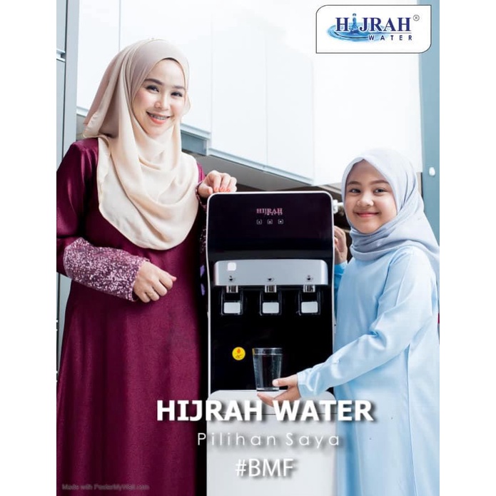 Penapis Air Halal Hijrah Water Nufa Water Filter Dispenser | Alkali ...
