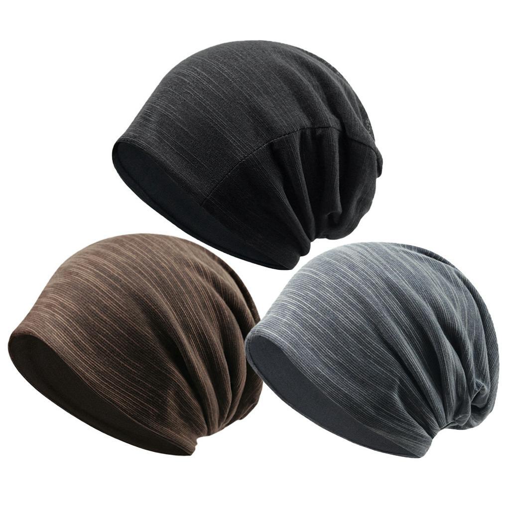 Cozy Unisex Brimless Breathable Beanie Fleece Pullover Cap for Lazy ...