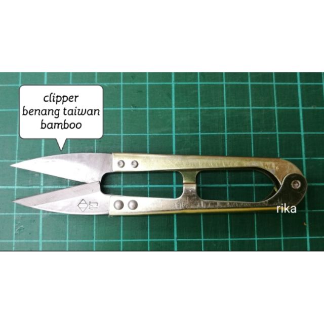 Clipper pemotong benang taiwan jenama Bamboo Buloh 1pc | Shopee Malaysia