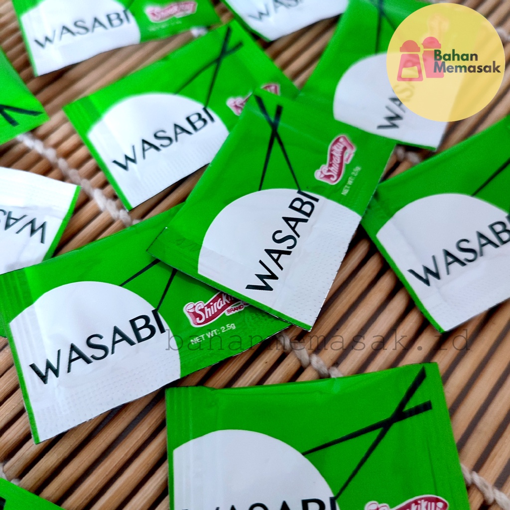 Wasabi Paste Sachet Mini Halal 2.5 gr | Shopee Malaysia