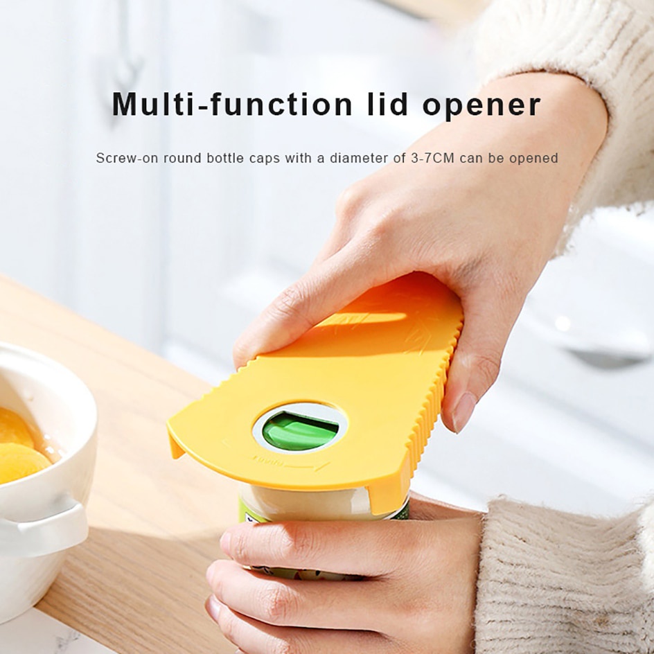 Can Opener Multi Function Jar Opener Twist Off Lid Quick Opening ...