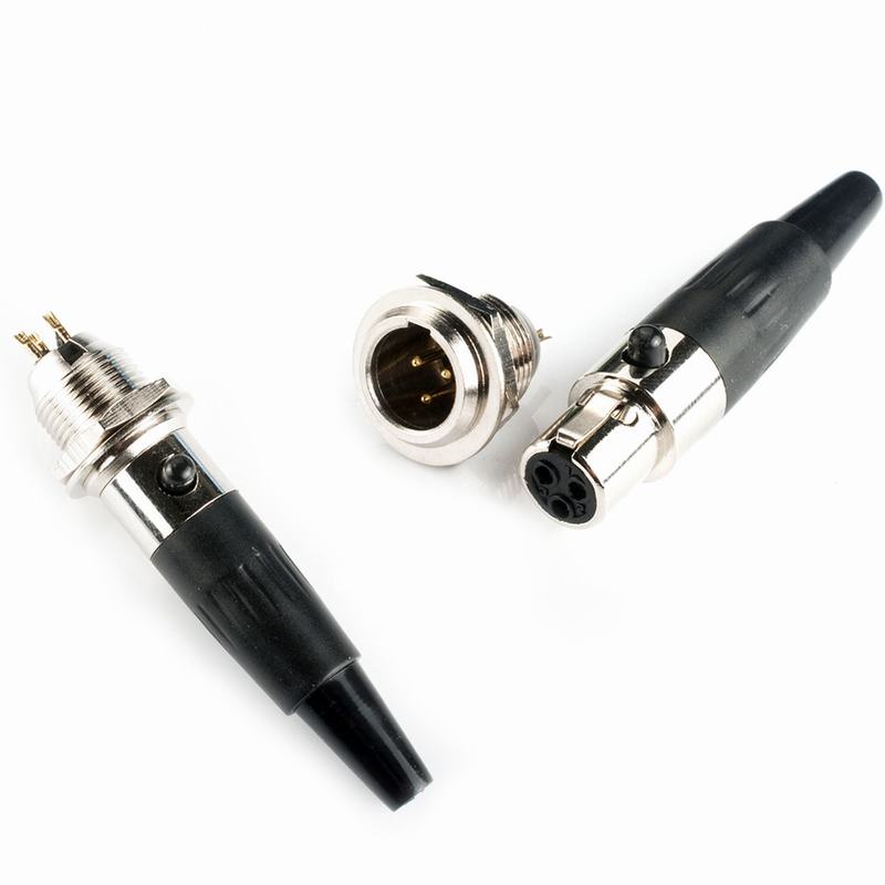 Ready stock* Male / Female Mini XLR TA4F 4Pin Female Audio Connector ...