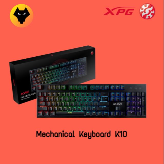 XPG Gaming Mechanical Keyboard INFAREX K10 | Shopee Malaysia