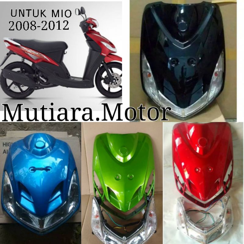 Mio Sporty Smile Front Shield Plus Light Reflector | Shopee Malaysia