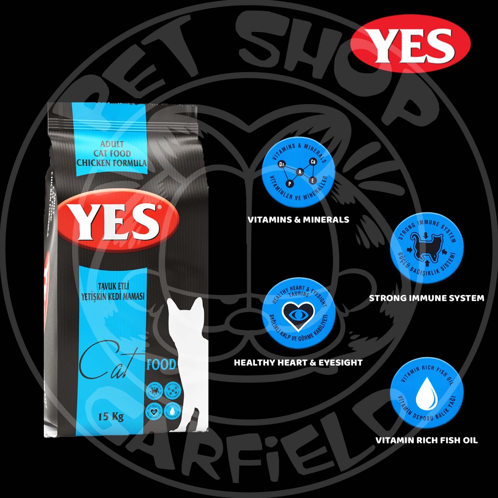 YES CAT FOOD CHICKEN 7KG | Shopee Malaysia