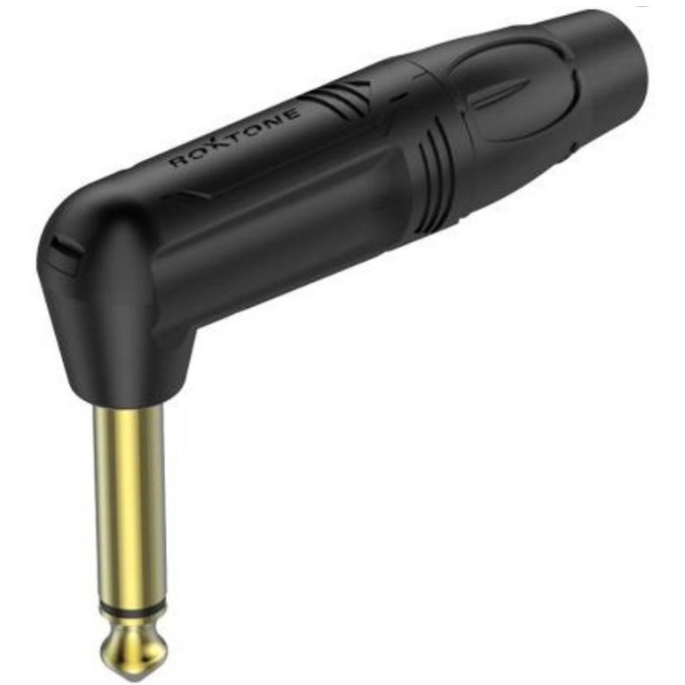 Roxtone 6.3mm L Type right angle Mono PL55 plug (RJ2RP-BG) | Shopee ...