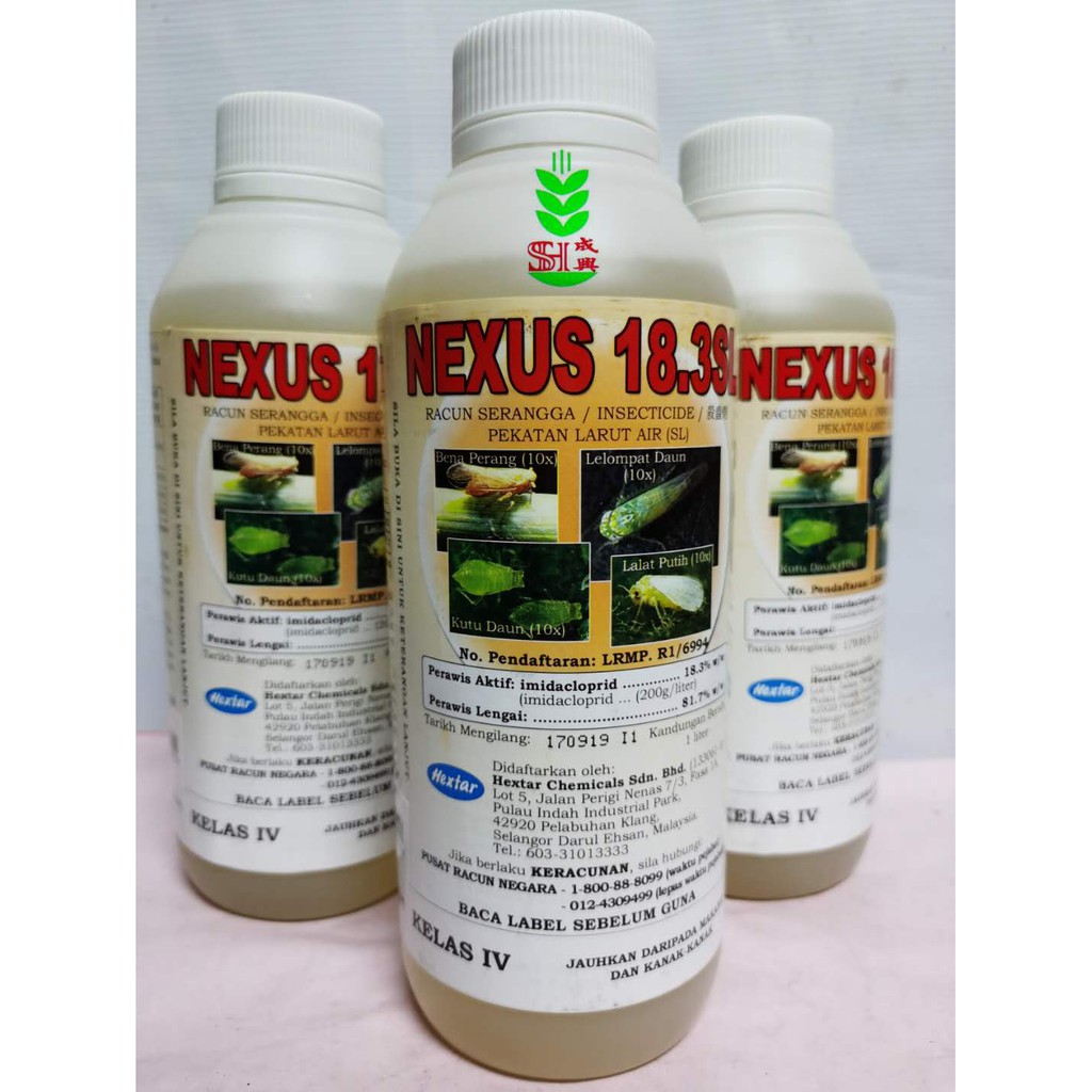 1L Hextar Nexus 18.3SL (imidachloprid 18.3%) Racun Serangga / Bena ...