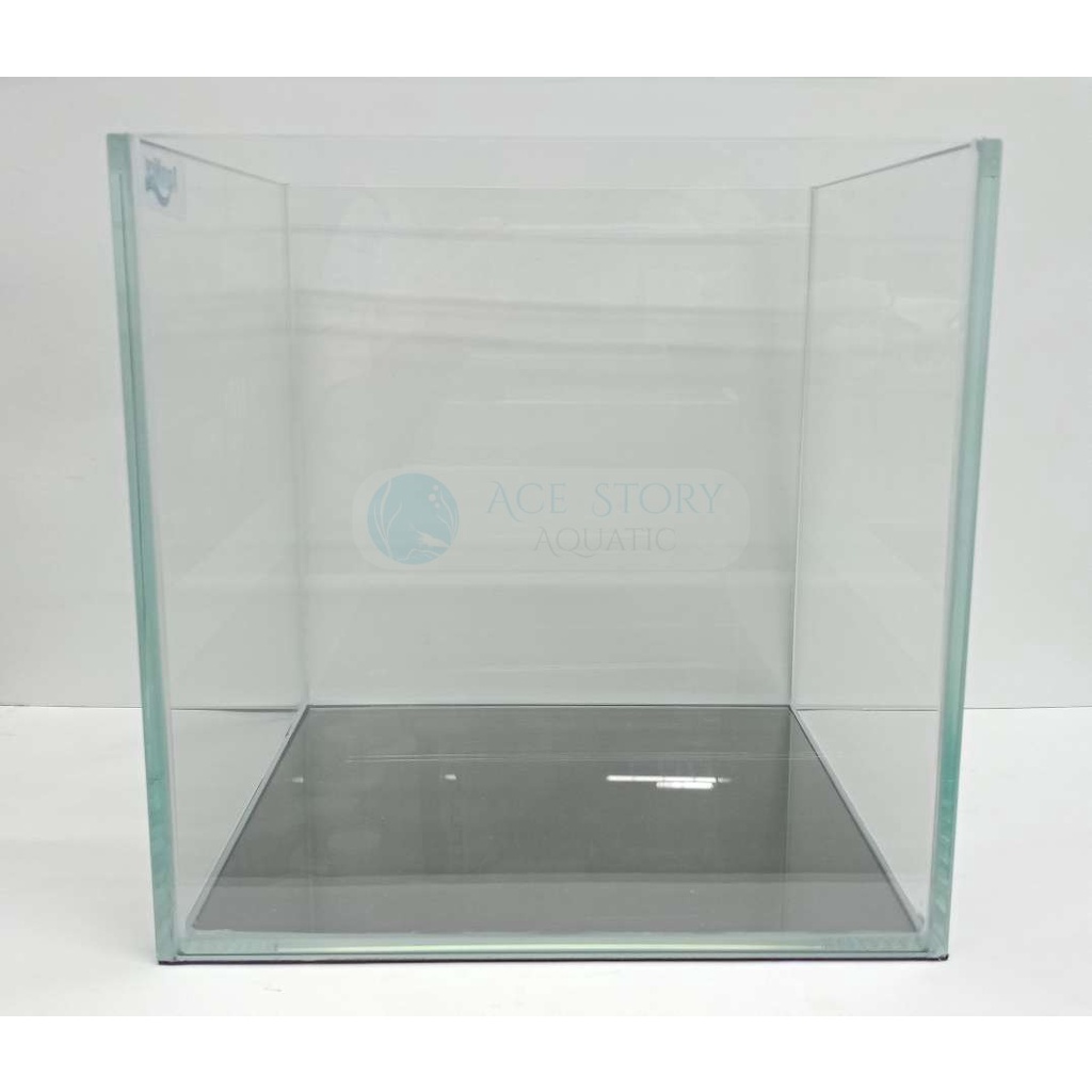 Crystal Clear Cube Aquarium Tank (20cm / 25cm / 30cm / 35cm) | Shopee ...