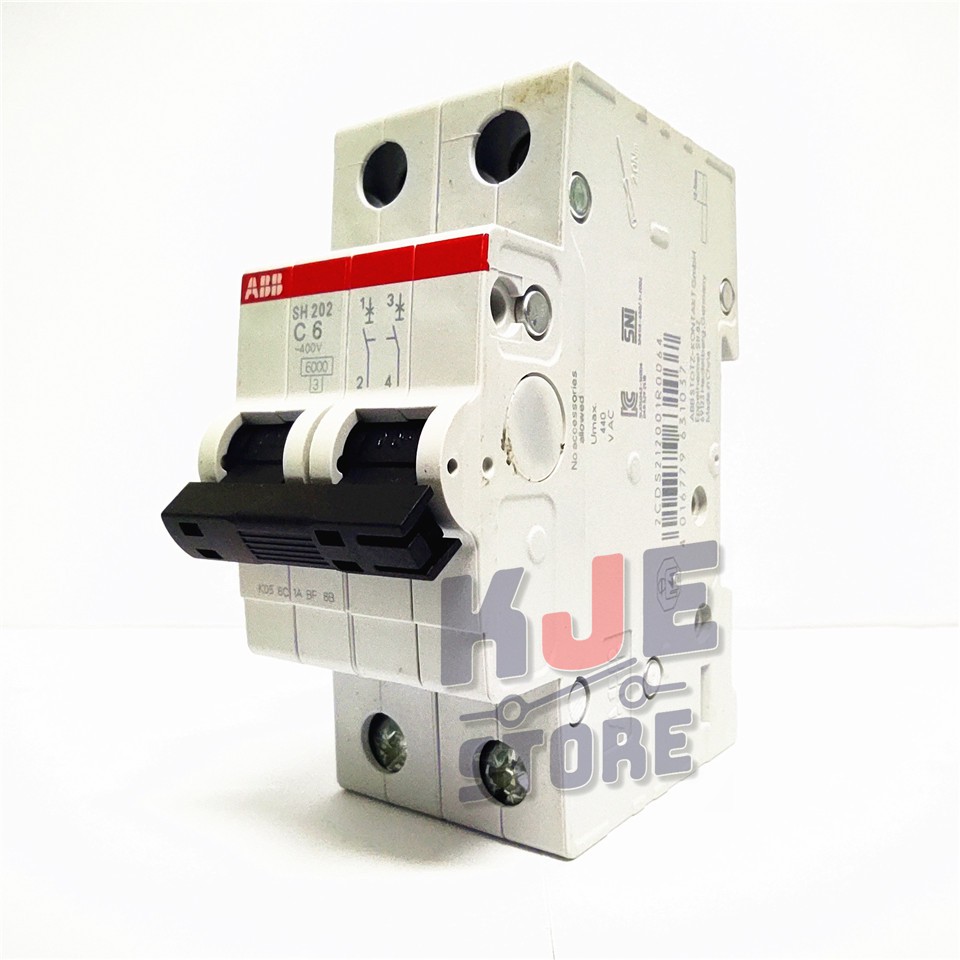 ABB MCB SH202 2P 6kA [6A/10A/16A/20A/32A/40A/63A] [Ready Stock] | Shopee Malaysia
