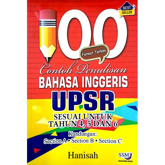 100 CONTOH PENULISAN BAHASA INGGERIS UPSR SESUAI UNTUK TAHUN 4,5&6 | Shopee Malaysia