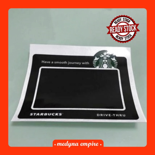 Starbucks Drive-Thru RoadTax Sticker | Shopee Malaysia