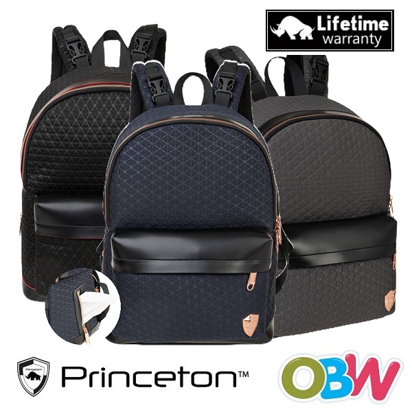 Princeton Goldiva Baby Diaper Bag | Feather Lite Diaper Bag - Black ...