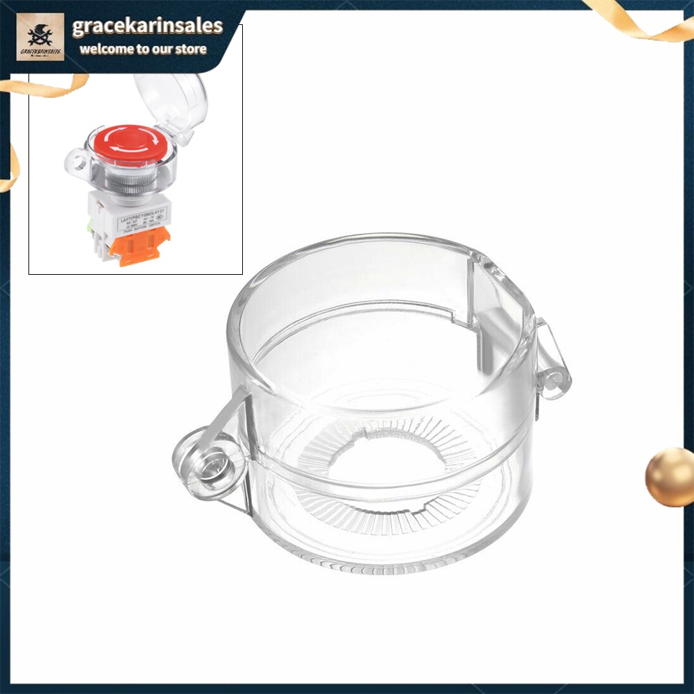 22mm Switch Protector Emergency Stop Switch Equipment Guard Protector ...
