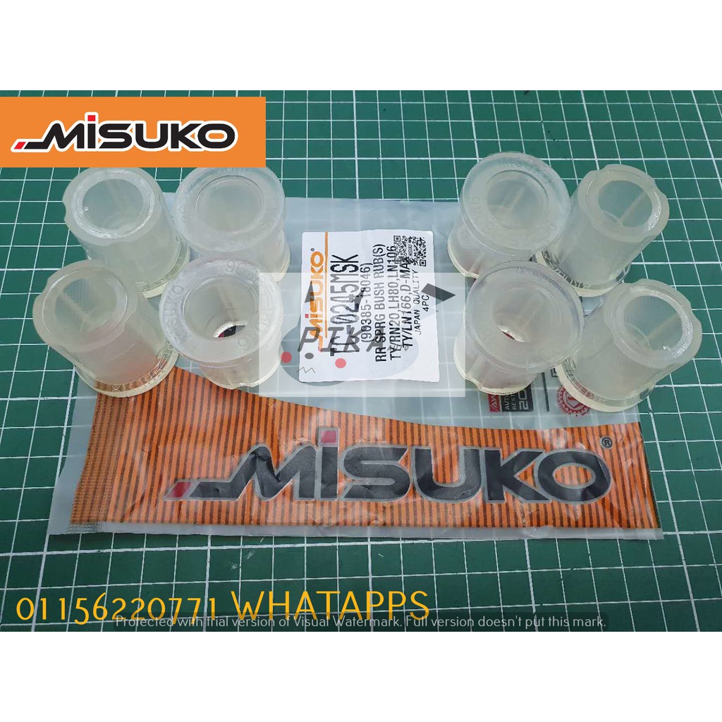 TOYOTA DYNA HILUX / ISUZU D-MAX REAR LEAF SPRING BUSH PU( polyurethane ...