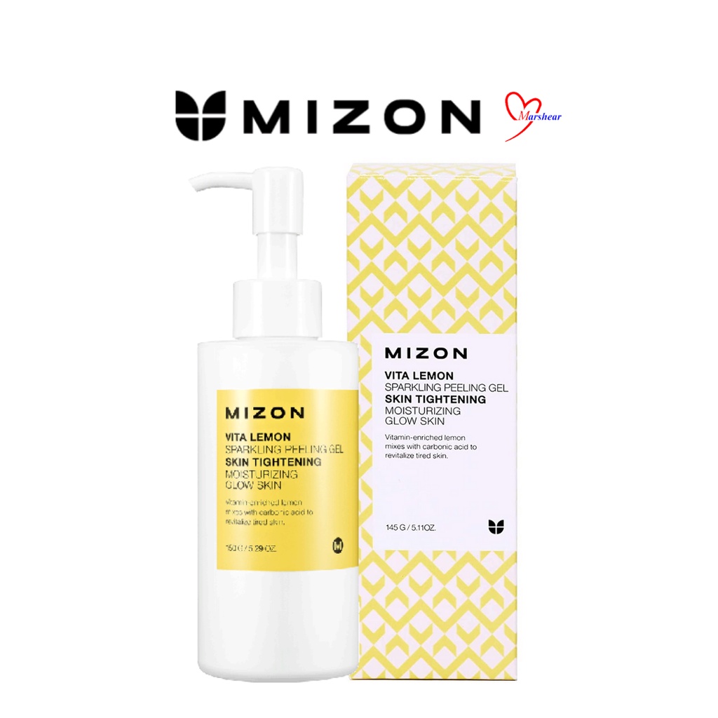 Mizon Vita Lemon Sparkling Peeling Gel 145g | Shopee Malaysia