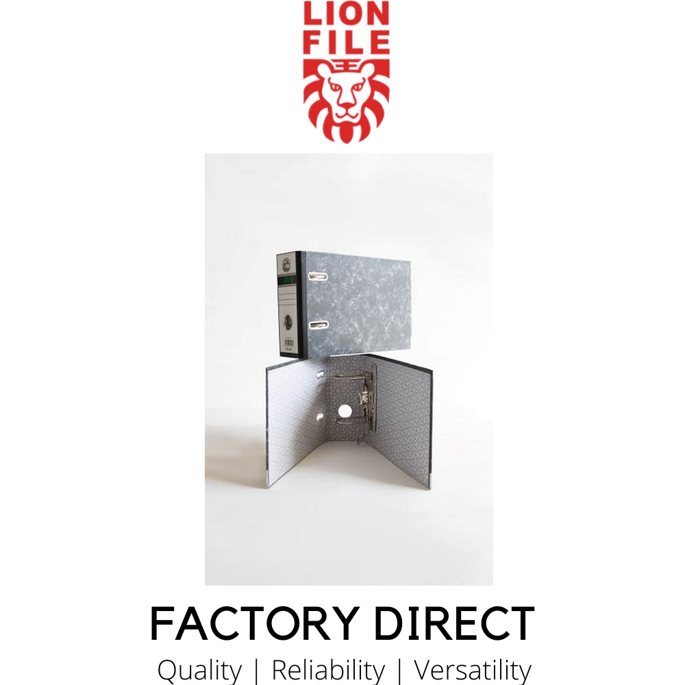 LION Voucher File 3" B5 - For receipts or small half A4 size documents ...