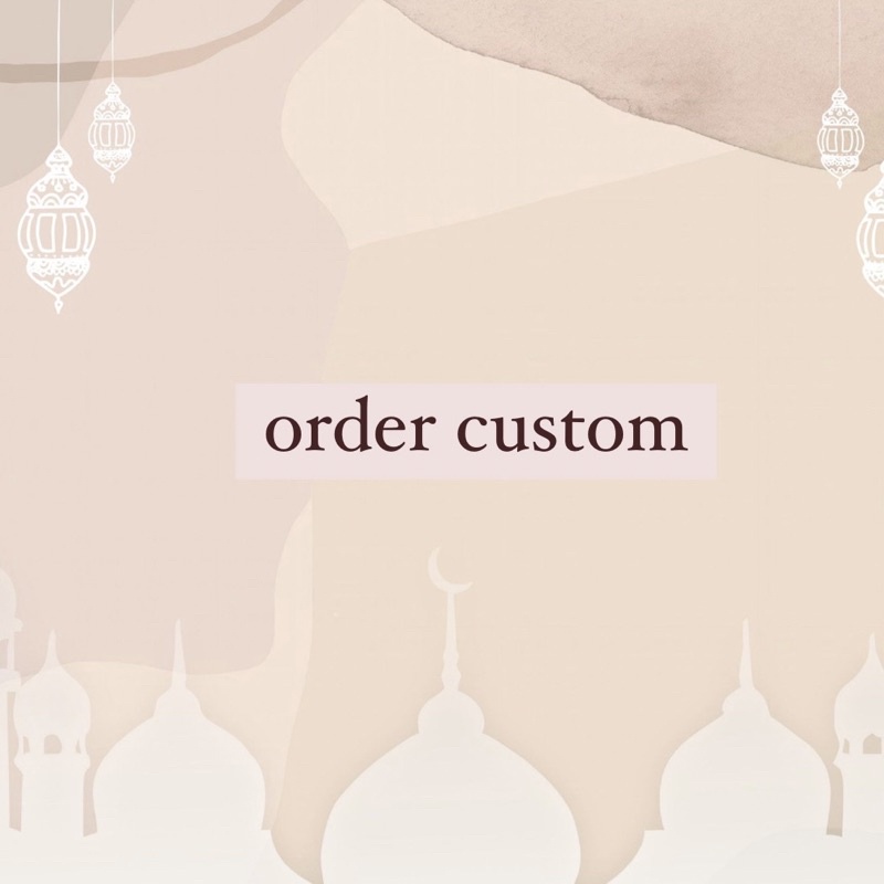 Custom ORDER | Free BOX | Shopee Malaysia