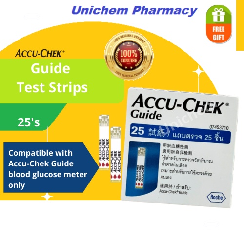 Accu-Chek Guide Test Strips 25's [Exp:17/11/2025] | Shopee Malaysia