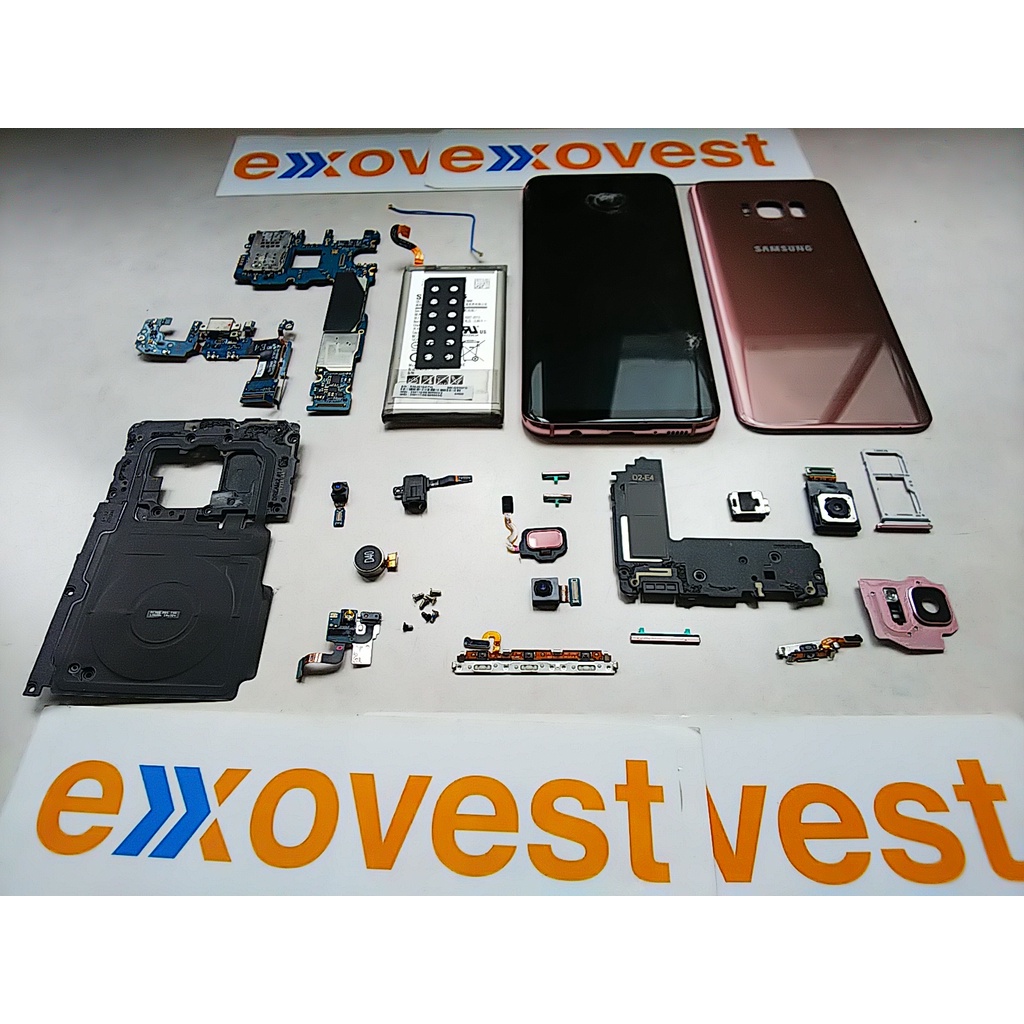 Sparepart Samsung S8+_LCD Speaker Kamera Socket Vibrator Housing ...